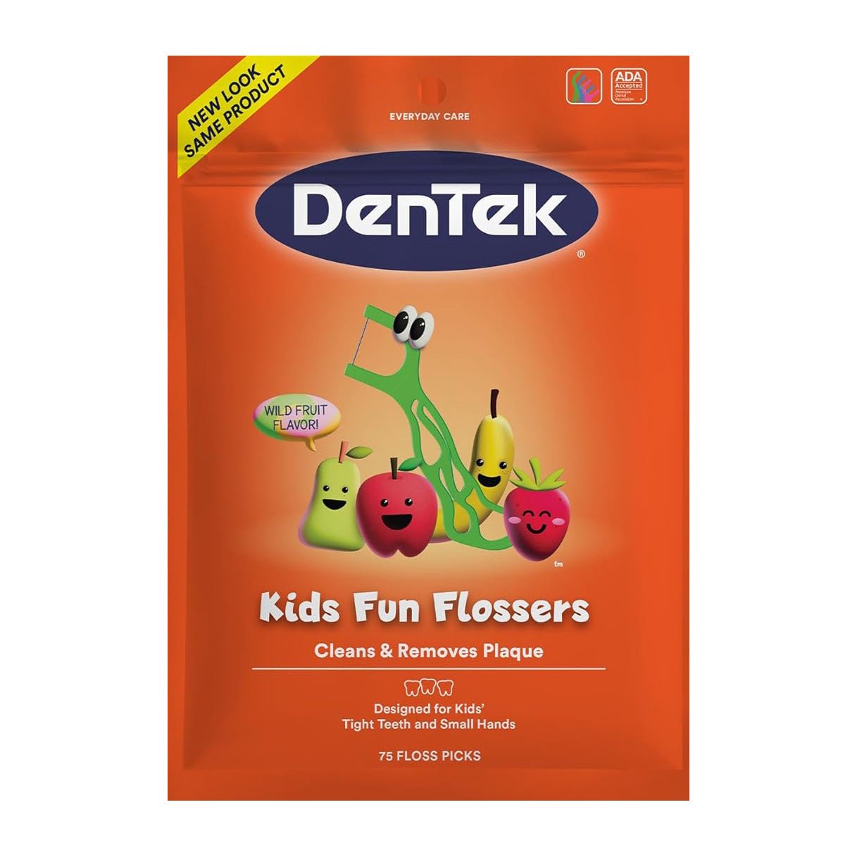 Dentek Kids Fun Flossers 75 Count