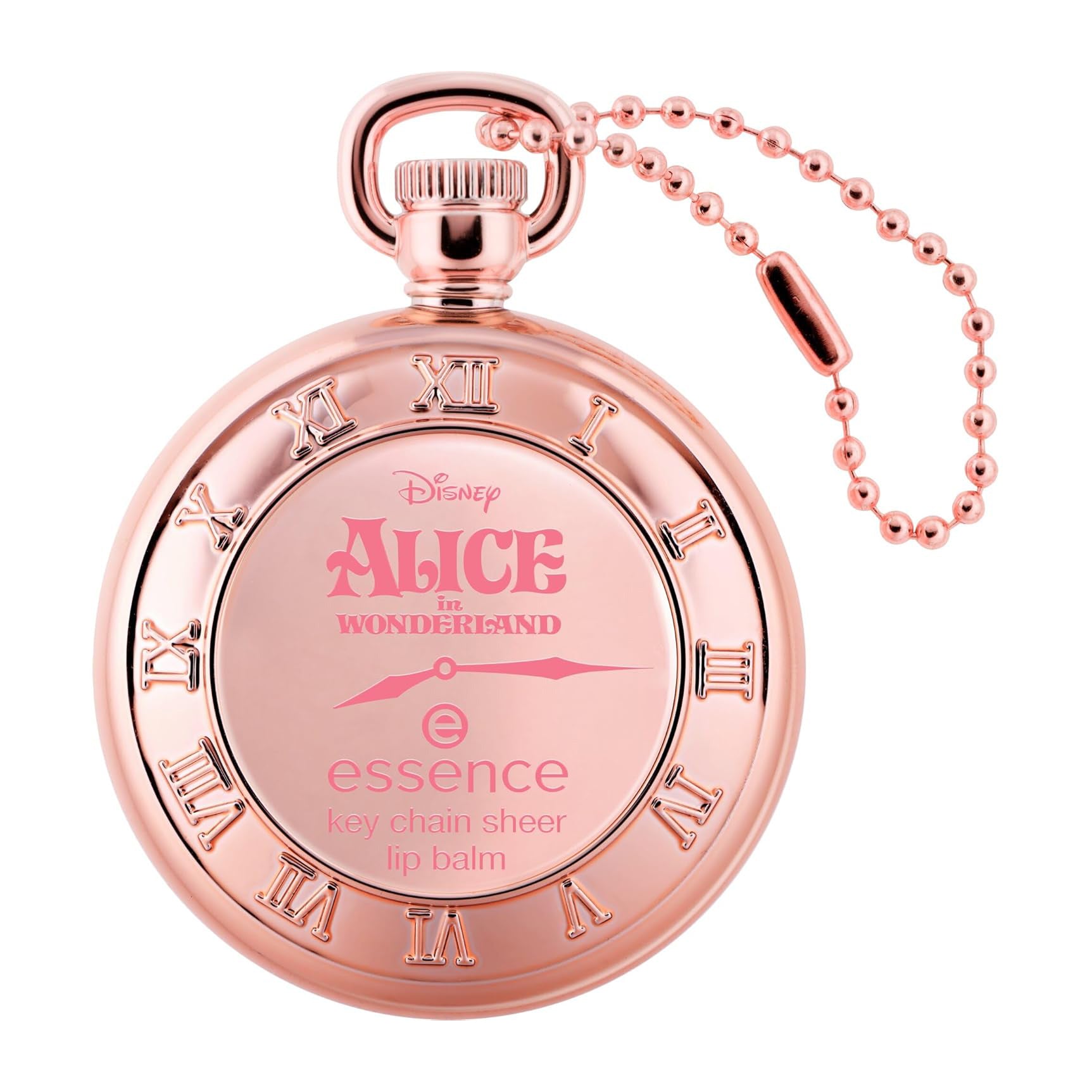 Essence Disney Alice In Wonderland Key Chain Sheer Lip Balm - 02 Late