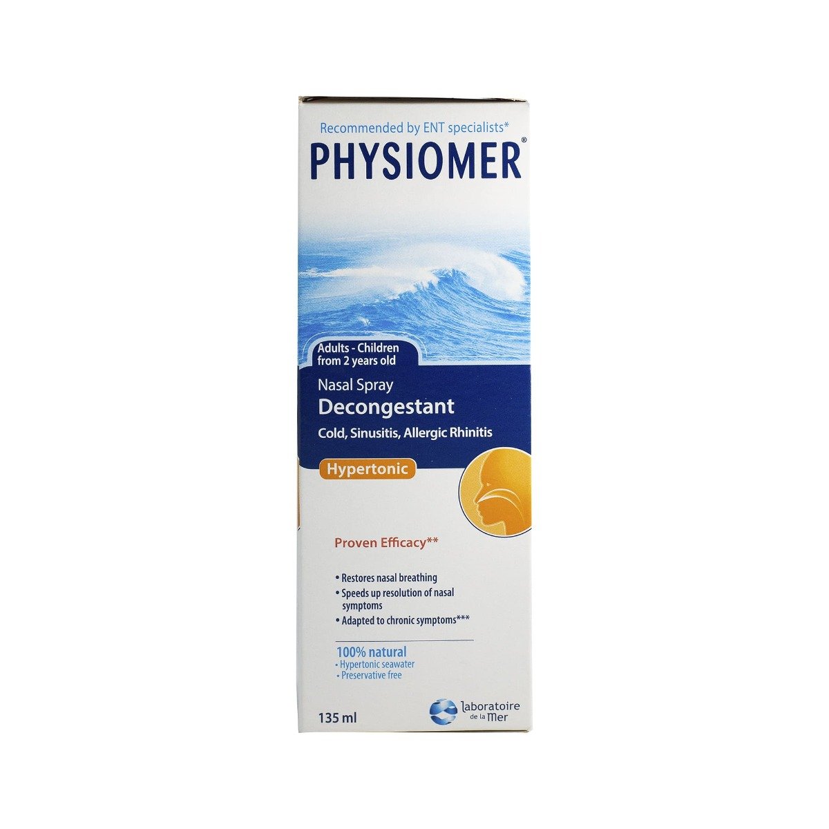 Physiomer Hypertonic Nasal Spray - 135 ml | Bloom Pharmacy